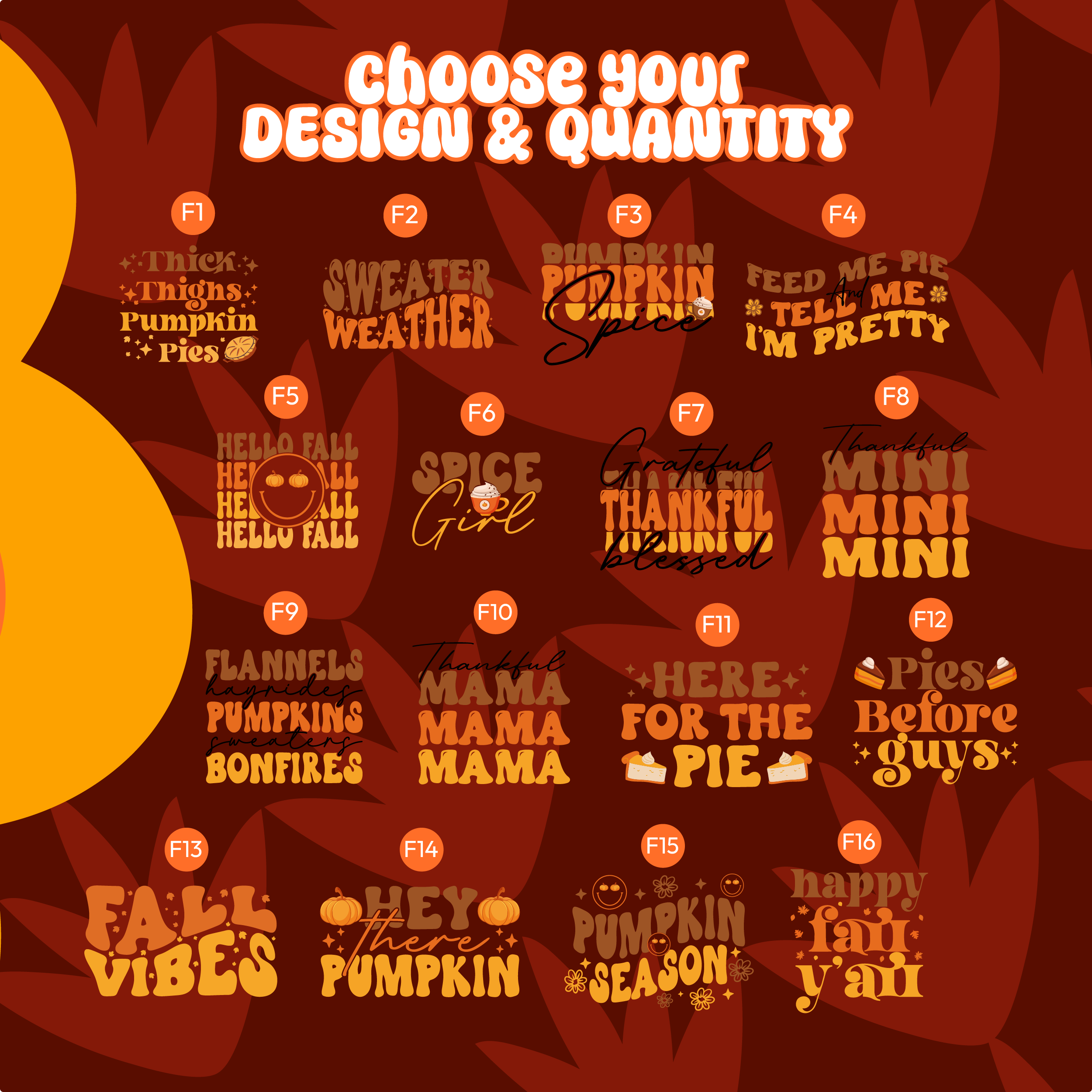 Fall DTF Transfers – PrintProDTF